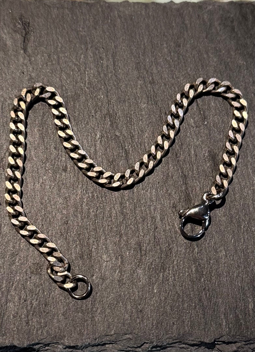 Heavy Chain Bracelet Silver – Tarnish