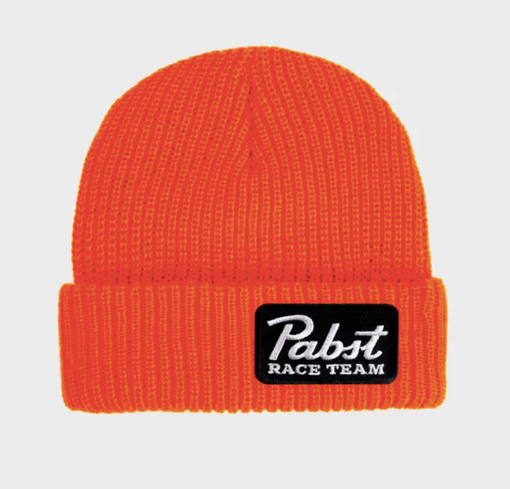 Pabst Race Team Beanie Orange – Tarnish